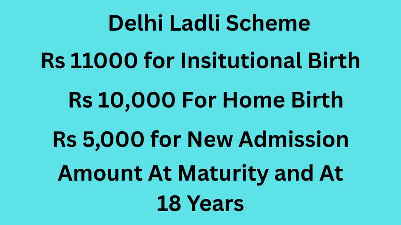 Delhi Ladli Scheme Status Check 2025, Eligibility, Payment Release On 1 ...