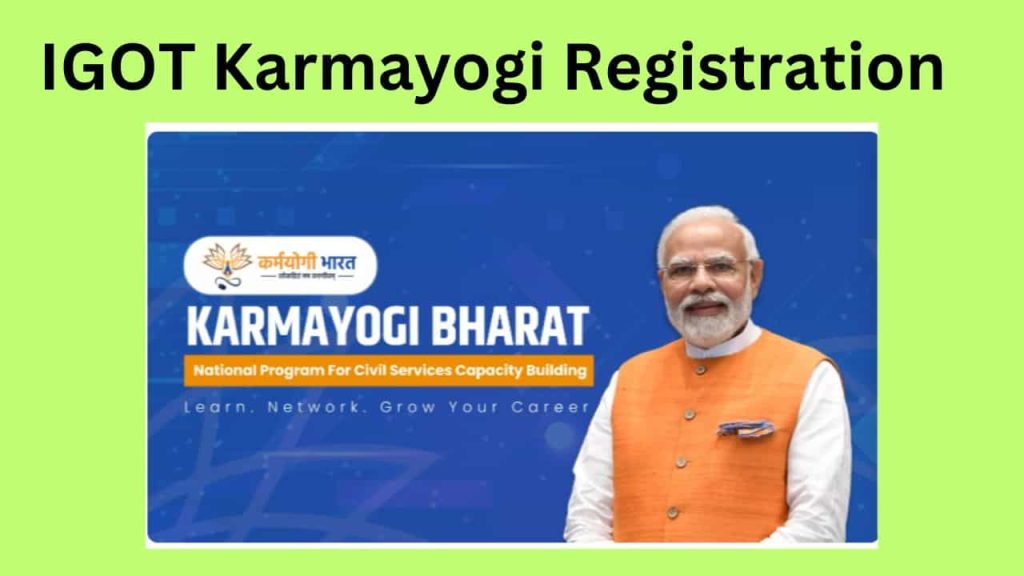IGOT Karmayogi Registration 2026, Online Login for Courses Under igot ...